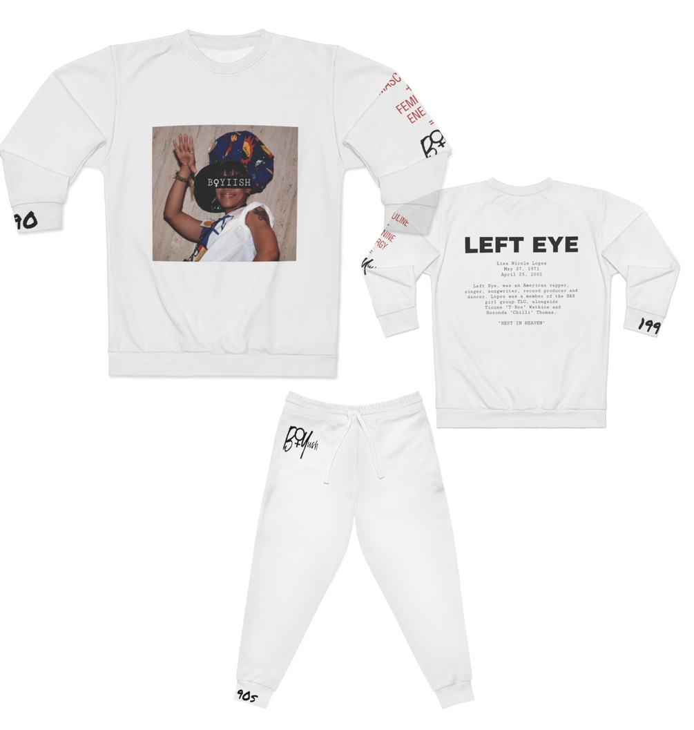 Boyiish 90’s Left Eye Sweat Suit