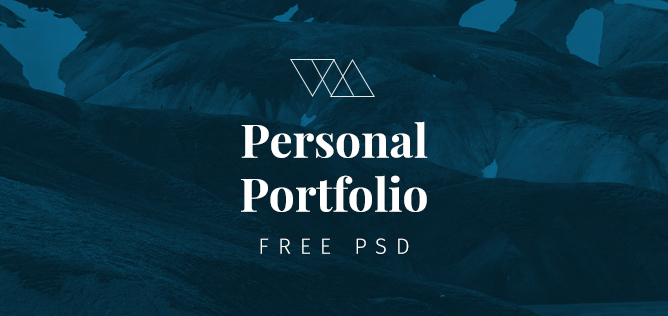 Free Portfolio PSD Template