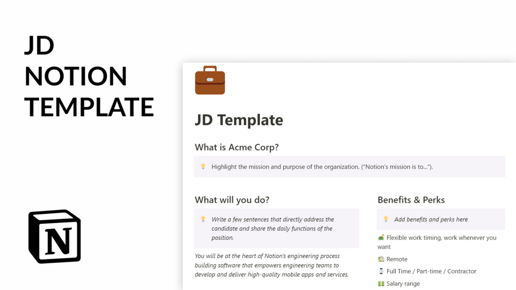 Notion JD Template