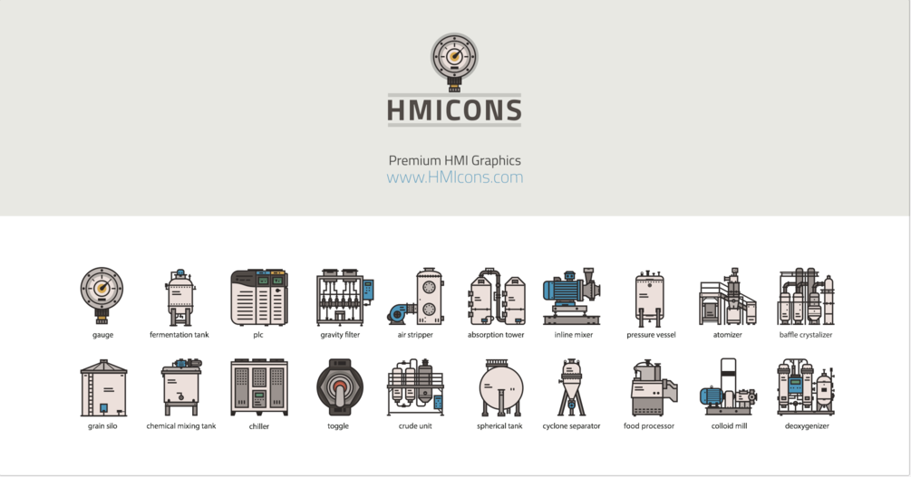 HMIcons Industrial Graphics – FREE 20 pack