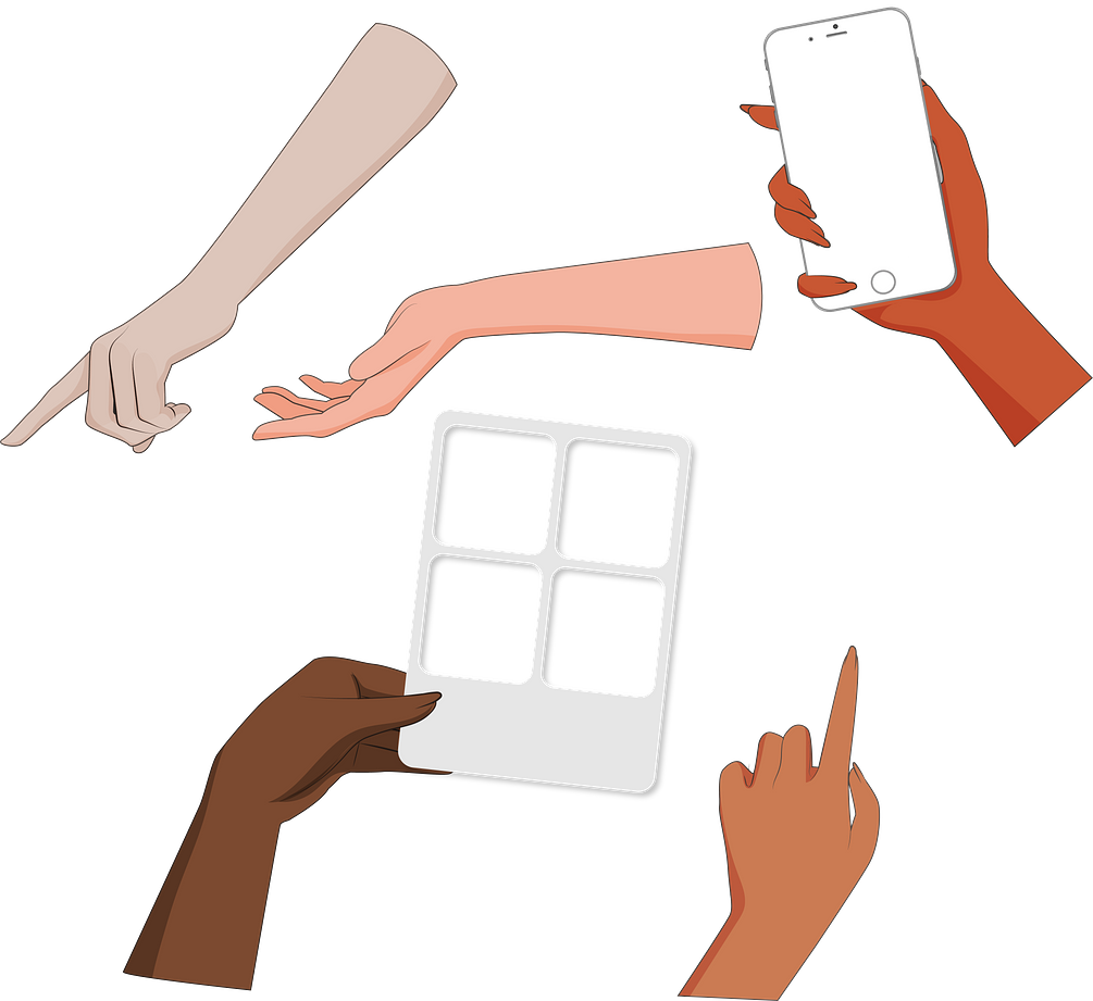 5 Hand Overlays Pack (275 files)