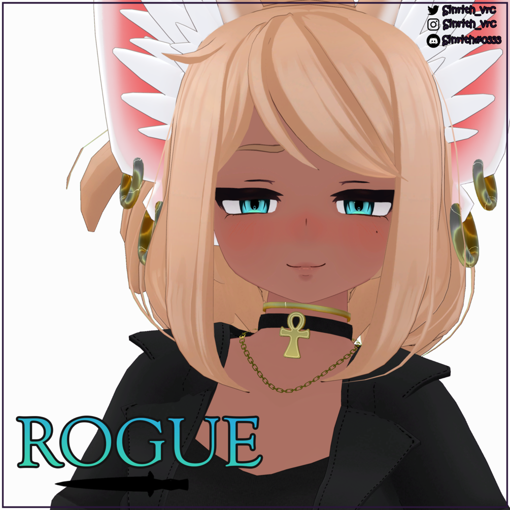 Rogue Fennec Fox, 3D Model for VRChat.
