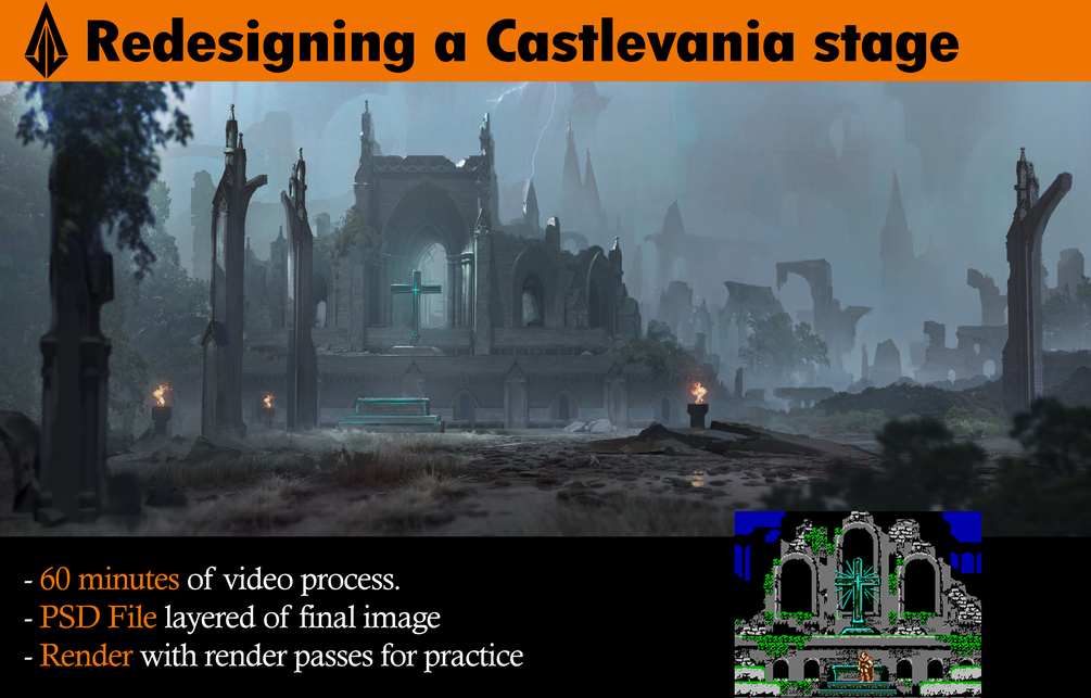Redesign of a Castlevania Stage