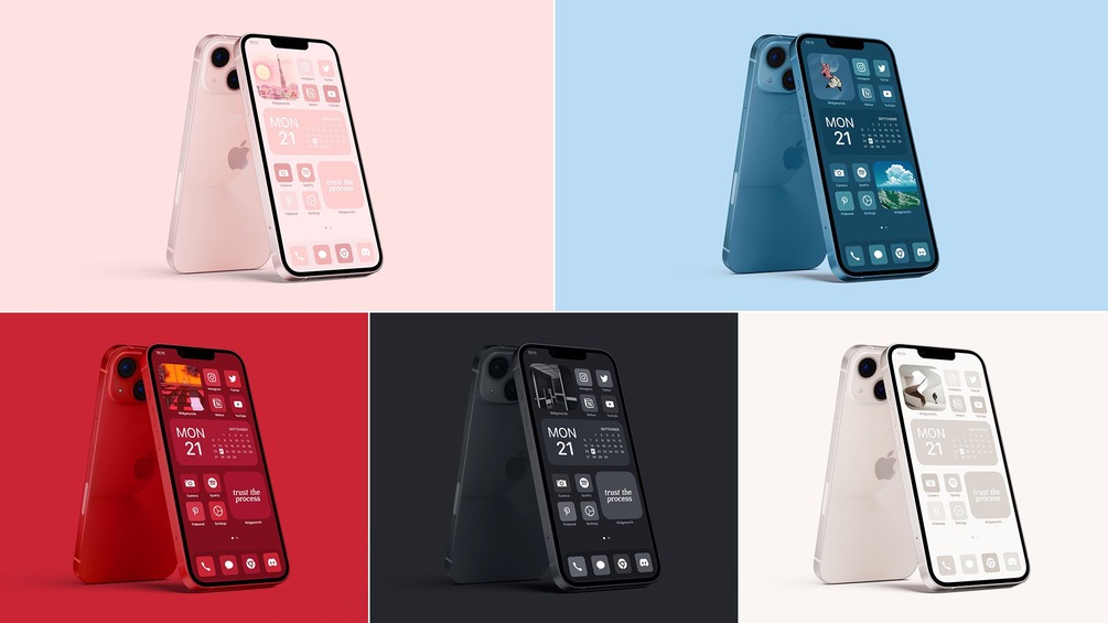 iPhone 13-Themed App Icons – Pink, Starlight & More