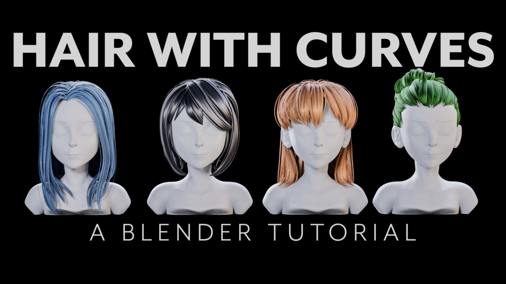 Hair From Curves - 3D Files