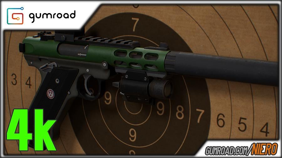 Ruger MkV Full 4k textures (4k)