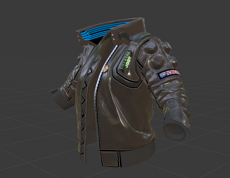 cyberpunk johnny silverhand jacket (edit rig)