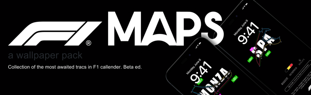 F1 Maps- Minimal F1 circuits wallpapers