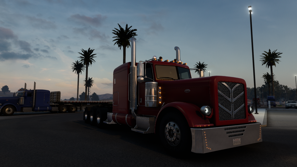 3 new grills and 1 new bumper for peterbilt 389