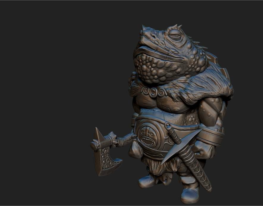 Ice Toad/Froglok mini set