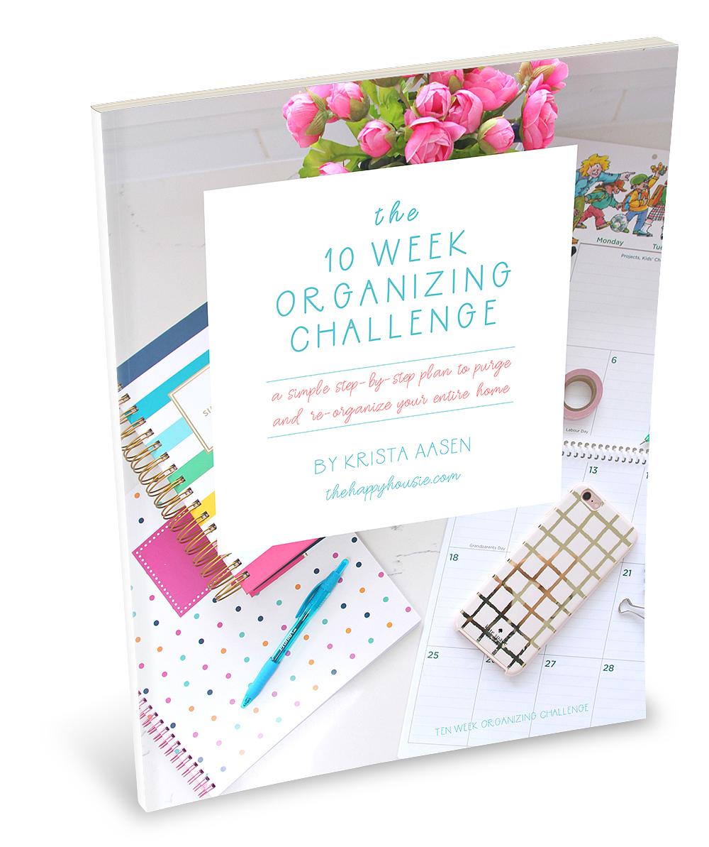 The 10 Week Organizing Challenge E-Guide