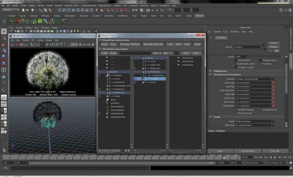 Xfrog 6.0 for MAYA