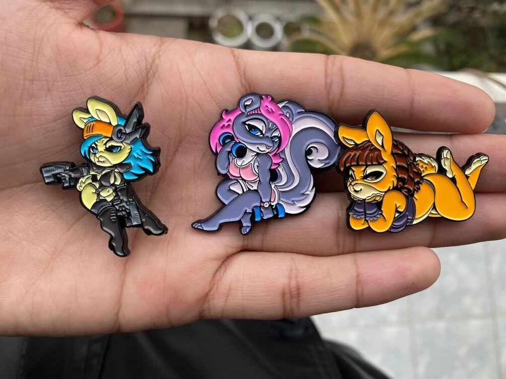 Chibi Pins set 2