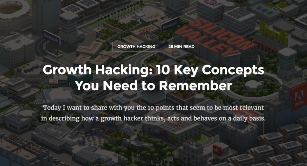 Growth Hacking: 10 Key Concepts You Need to Remember | Hackisition