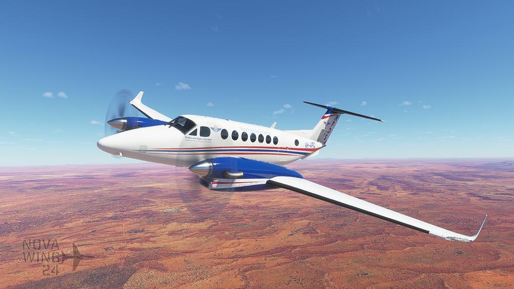 Royal Flying Doctor Service Beechcraft King Air 350i VH-VPQ (2019)