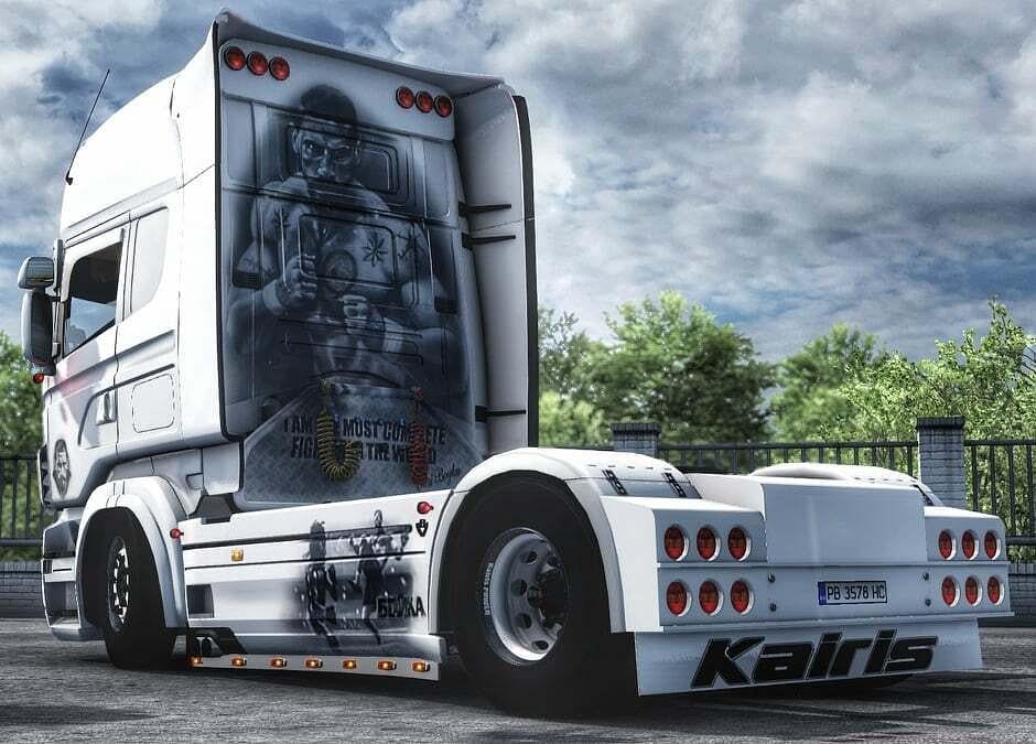 Custom Rear Bumper for Scania Rjl Rs & R4