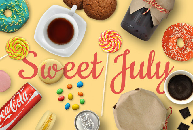 Sweet July: Mockup Scene Template