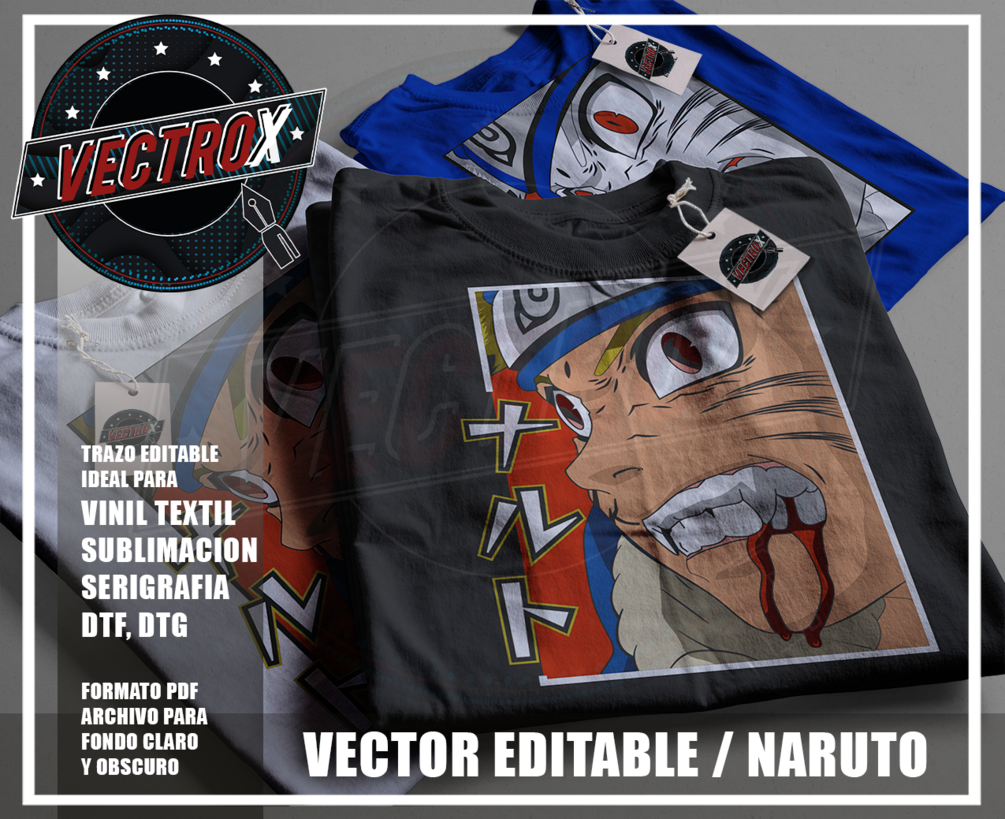 Vector Editable - Naruto 02