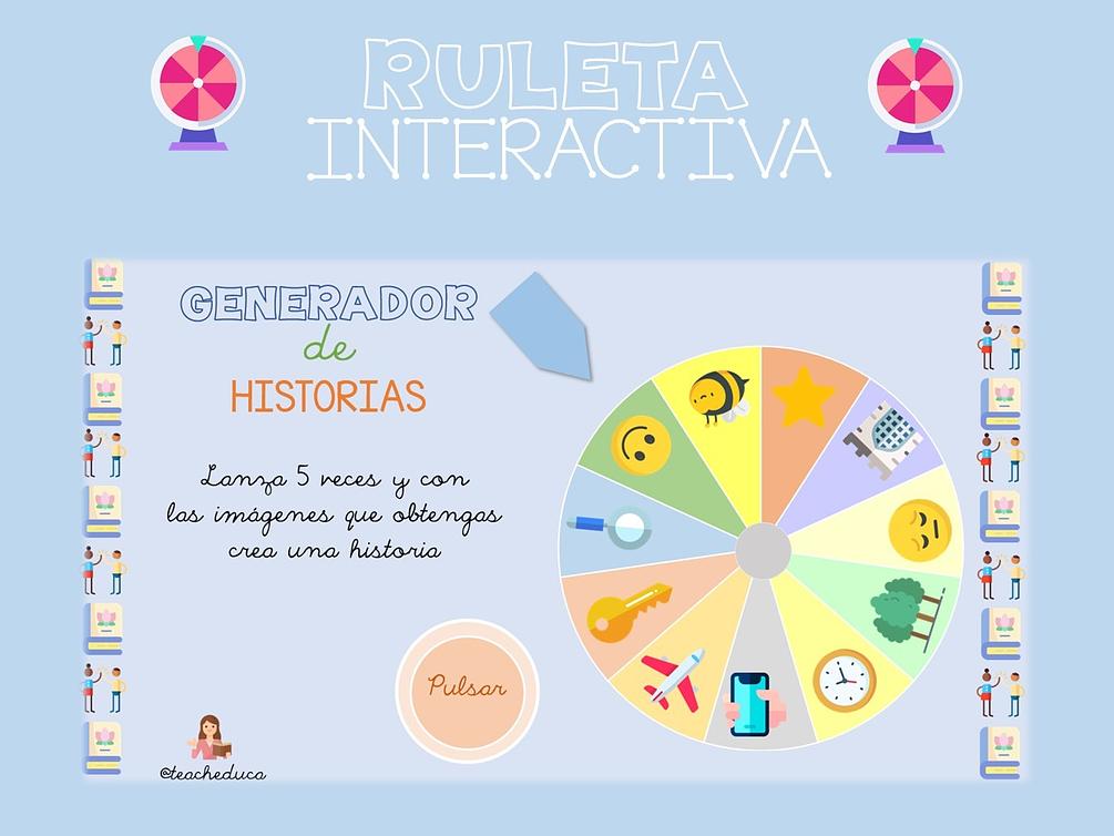 RULETA INTERACTIVA GENERADOR DE HISTORIAS