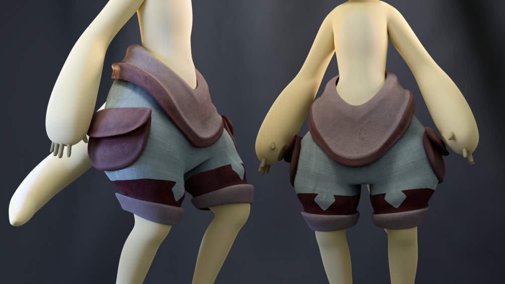 VRChat Nanachi Pants for Avatars [Accessories]