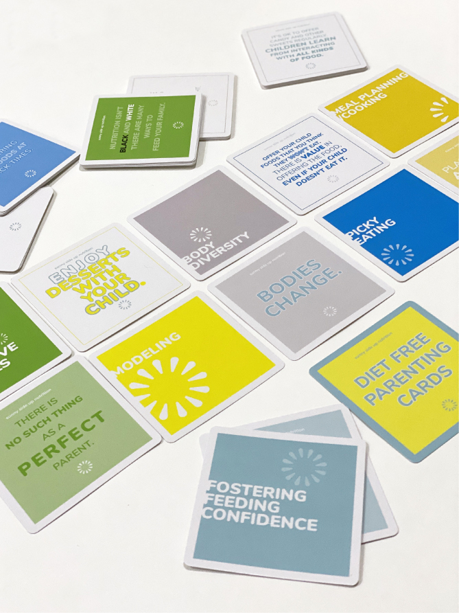 Diet-Free Parenting Card Deck