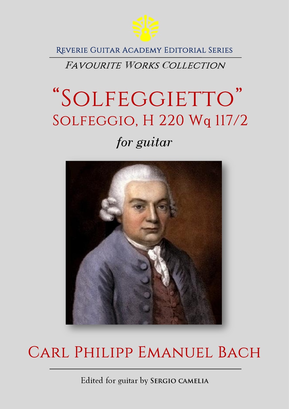 Solfeggietto, H 220 Wq 117/2 - C.P.E. Bach (arr. for guitar by Sergio ...