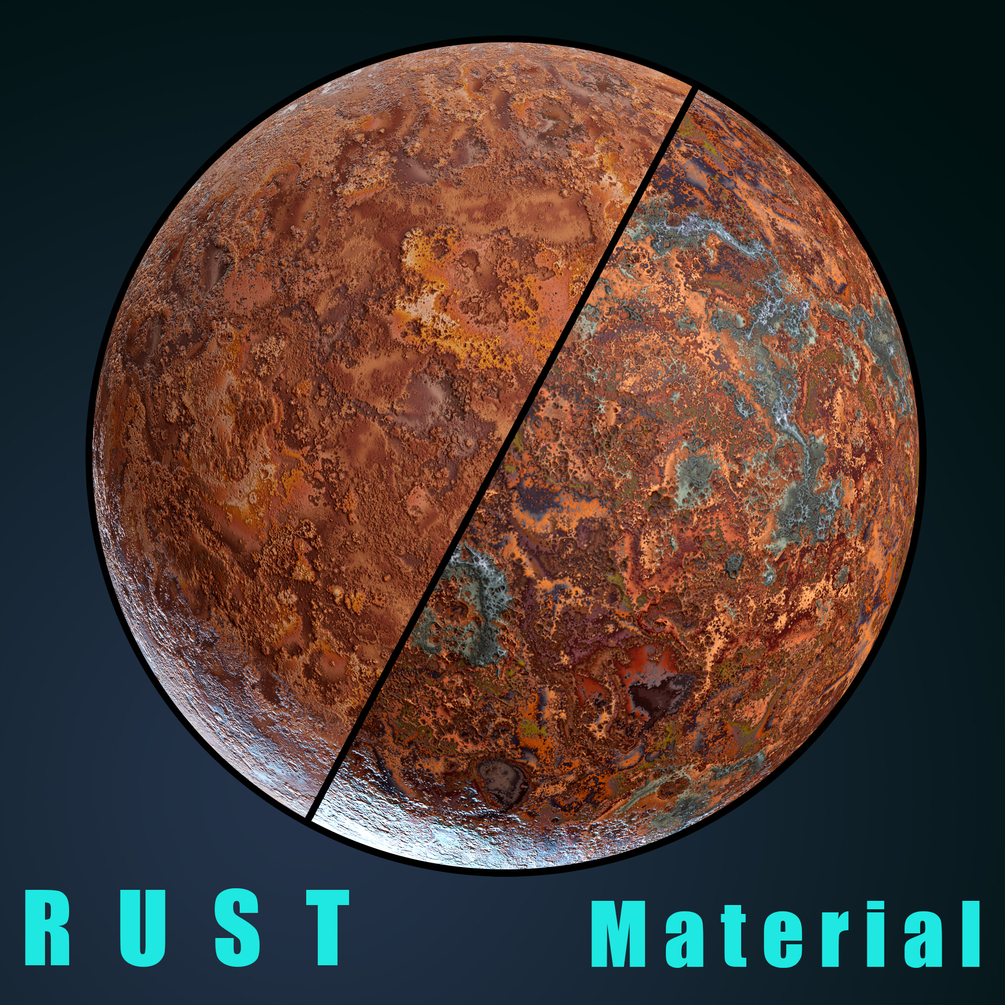 Rust Material for Substance Painter