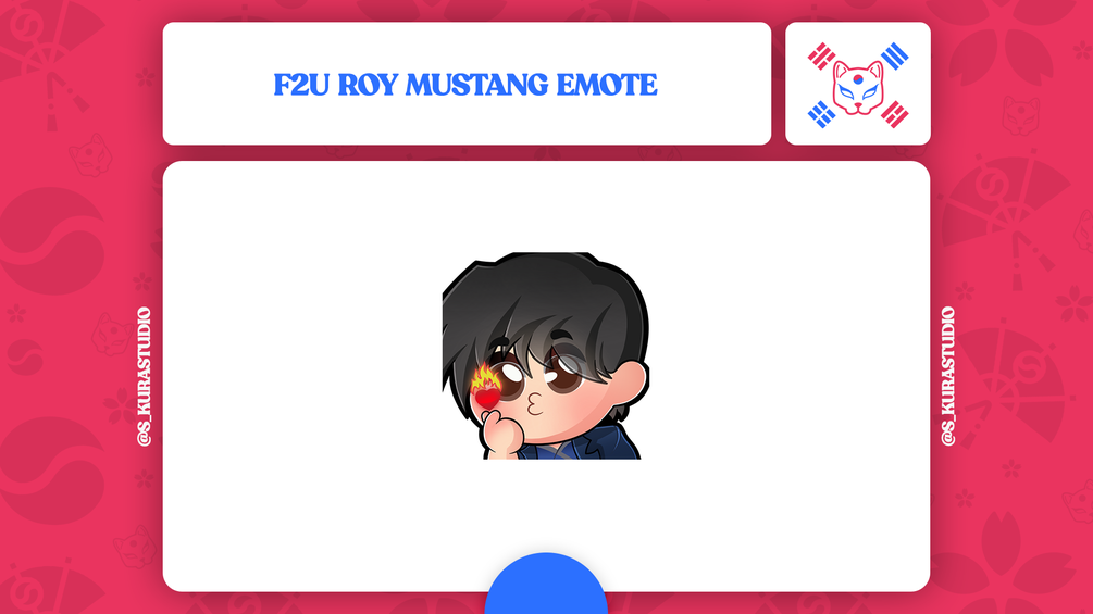 F2U Roy Mustang Emote for Twitch & Discord