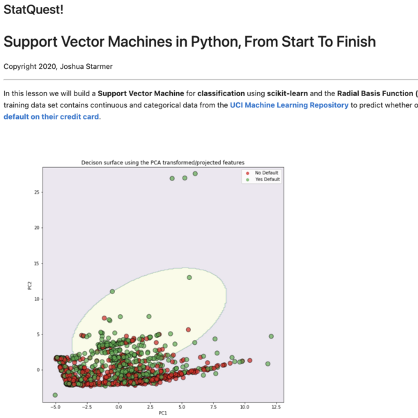StatQuest with Josh Starmer