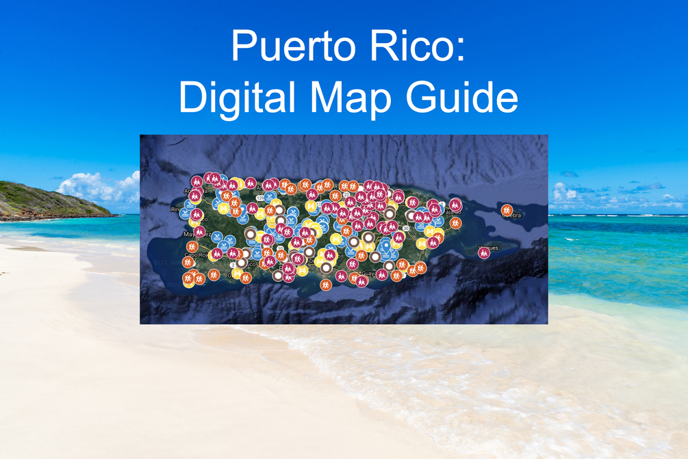 Discover Puerto Rico: Digital Map Guide