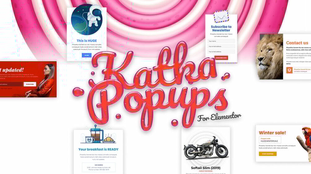 Katka POPUP Template Pack for Elementor
