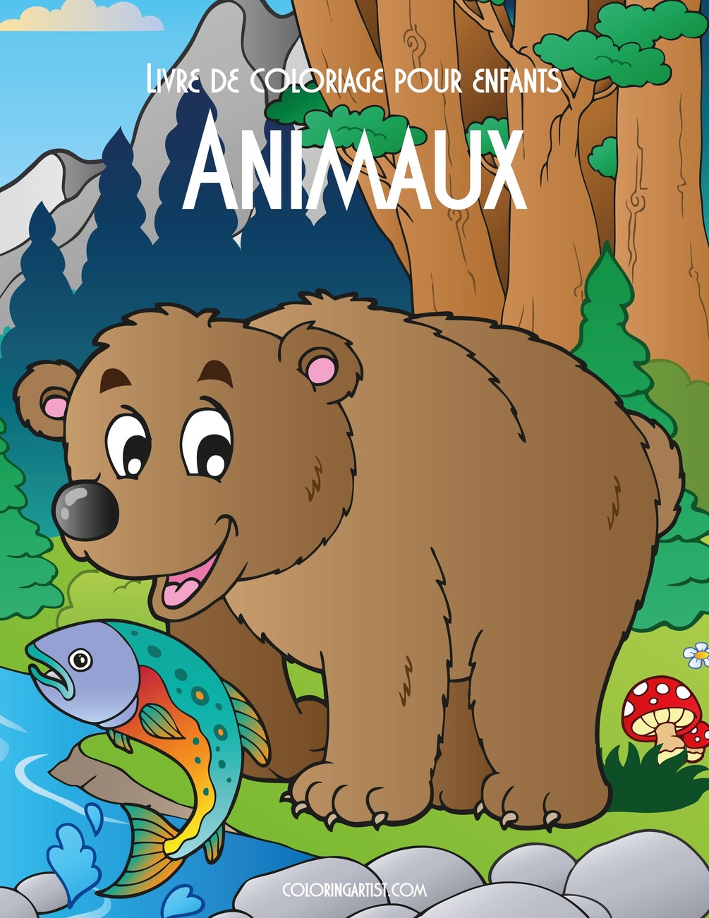 Livre de coloriage pour enfants Animaux 2