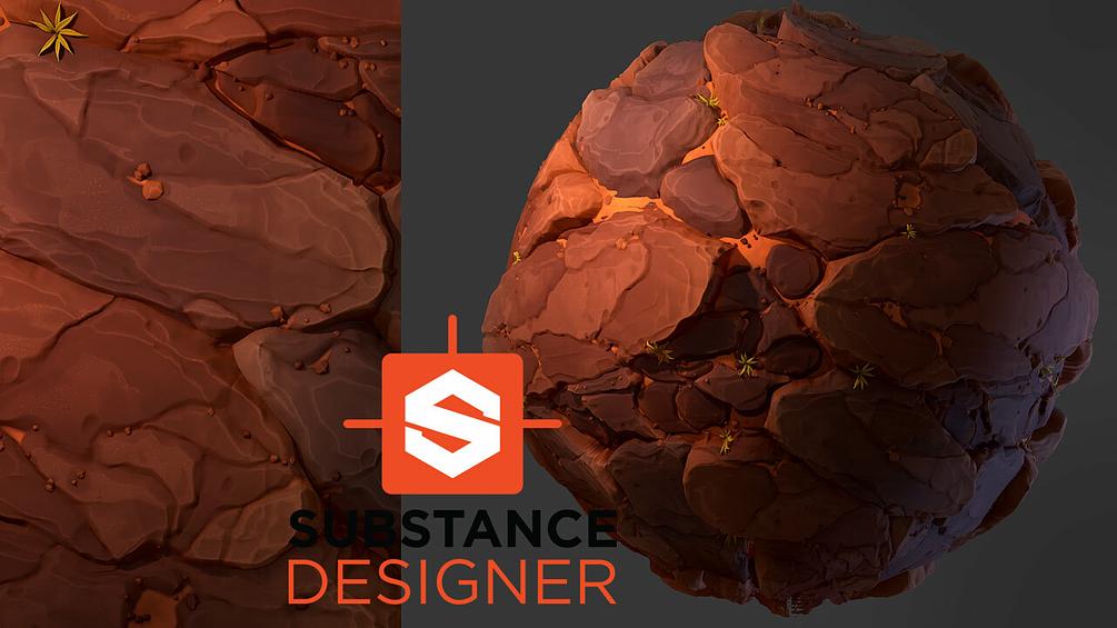 Stylized Desert Ground - Substance Designer