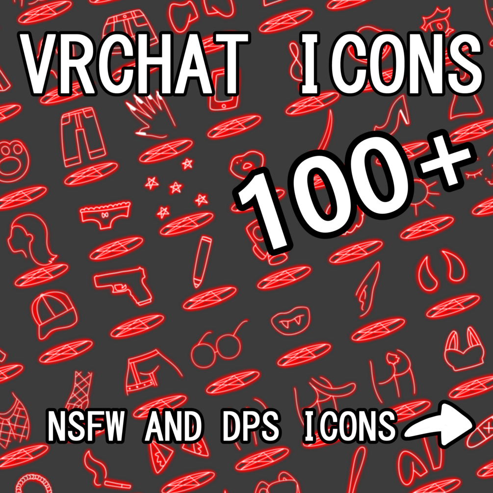 Neon Summoning Ritual Goth DPS/NSFW 100+ Icons VRChat