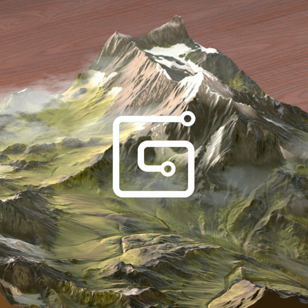 Gaea Terrain - Summer Alps Mountains
