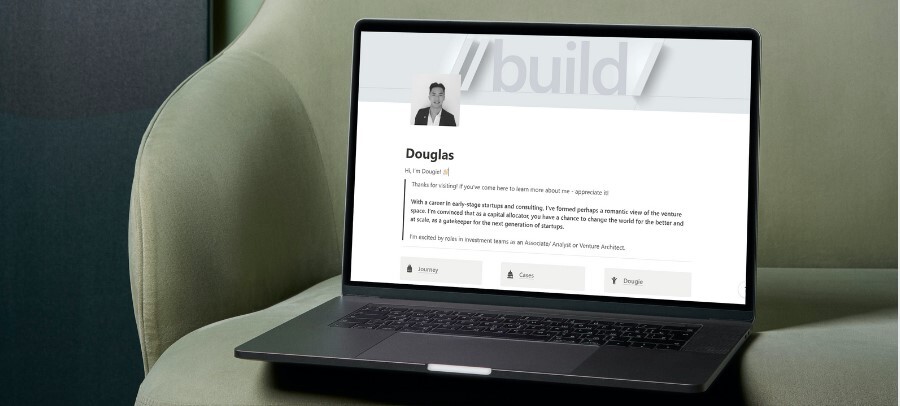 Digital CV & Resume for Venture Capital (VCs), Private Equity (PE ...