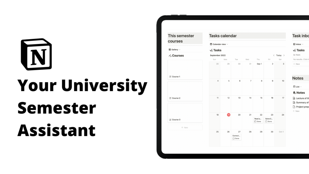 The University Semester Assistant