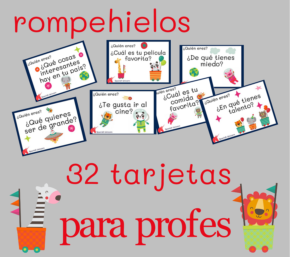 ¿Quién eres? 32 tarjetas con preguntas rompehielos