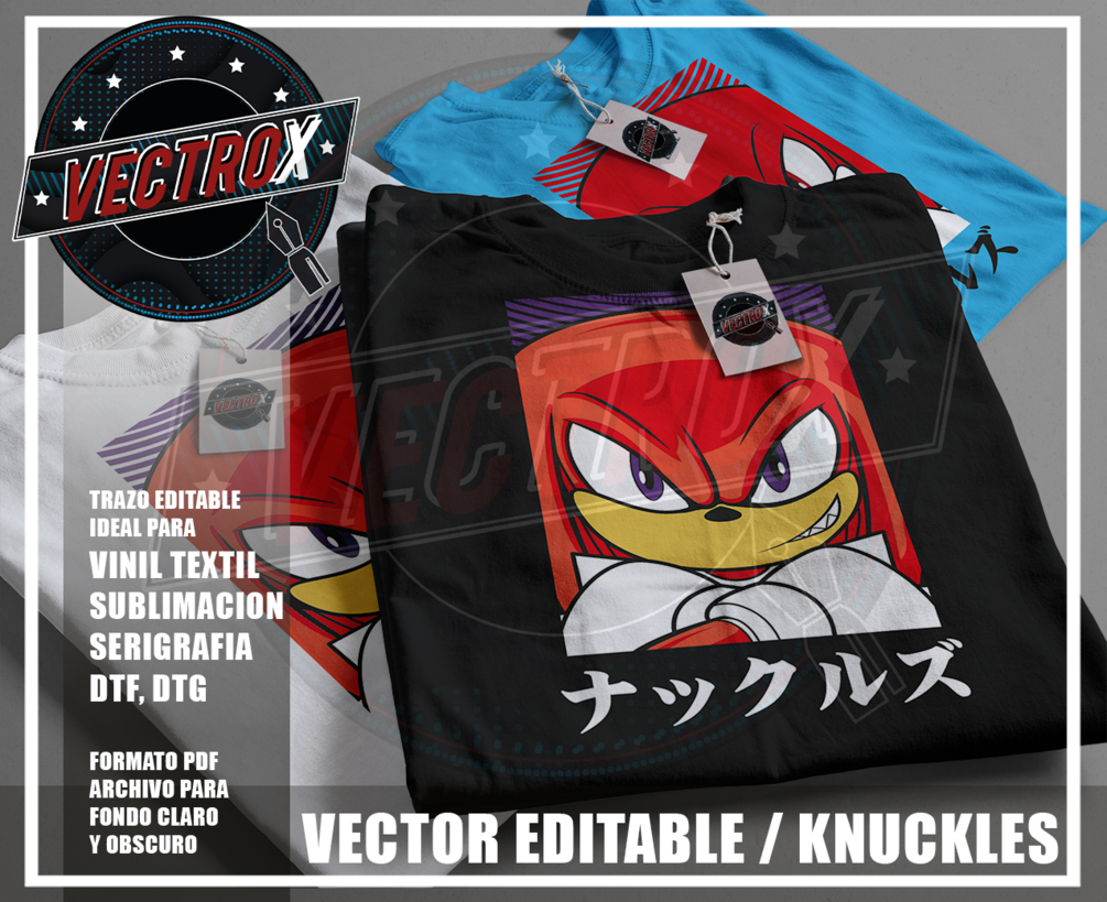 Vector Editable - Knuckles