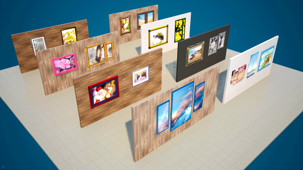 Dynamic Picture Frames for Unreal Engine