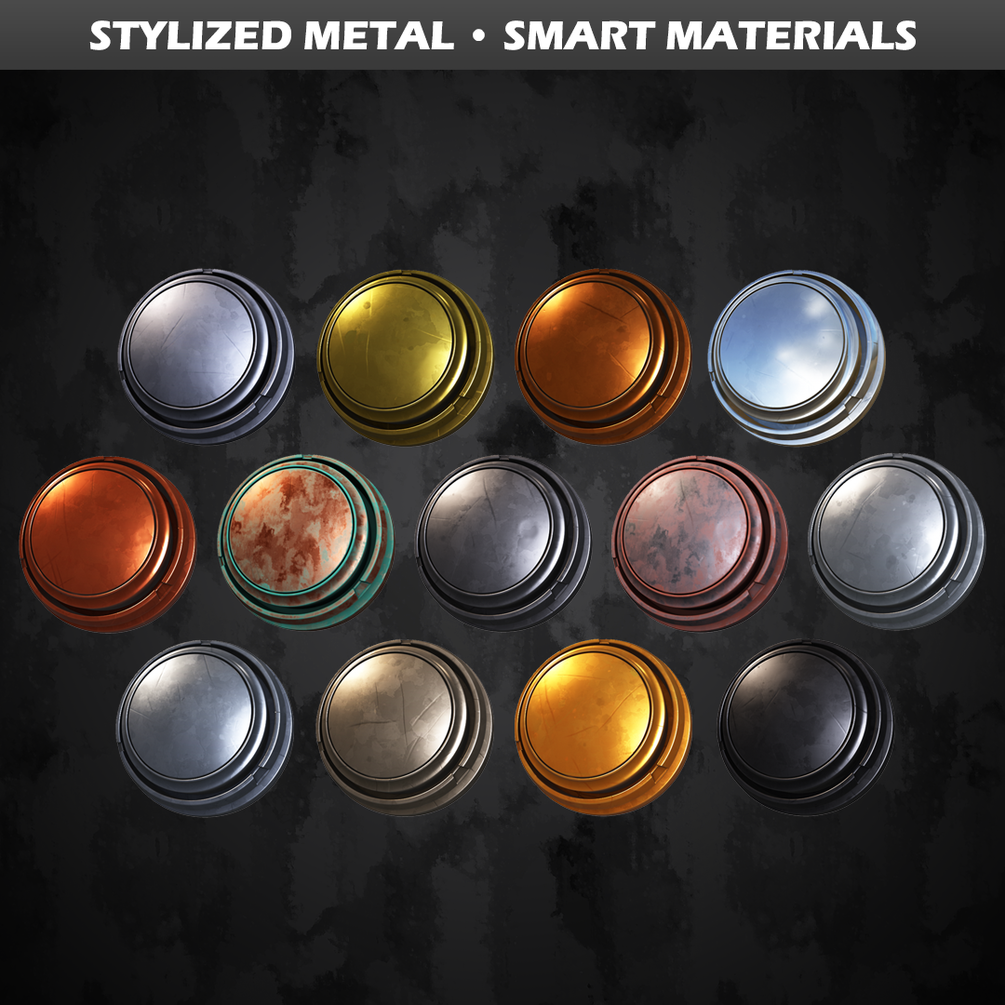 Stylized Metal • Smart Materials