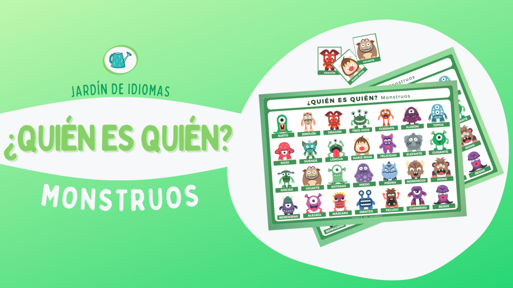 ¿QUIÉN ES QUIÉN? Monstruos