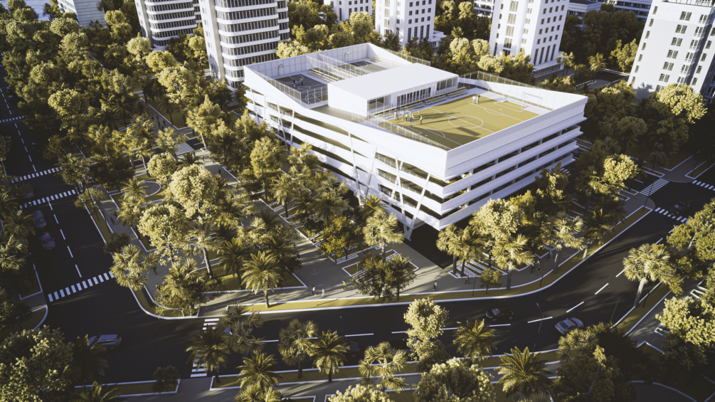 Twinmotion Scene | Urban Aerial Render