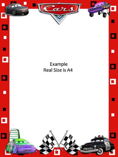 Red Cars Border