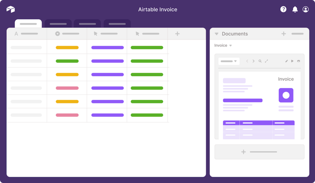 Airtable Invoice