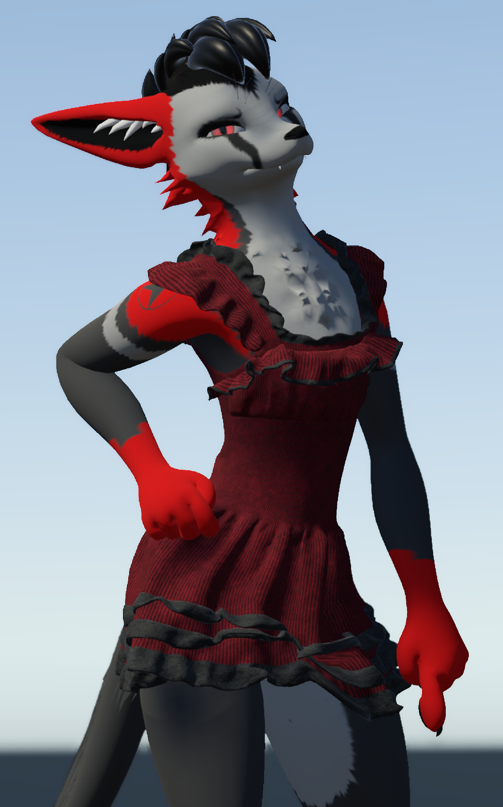 Rexouium Frilly Dress