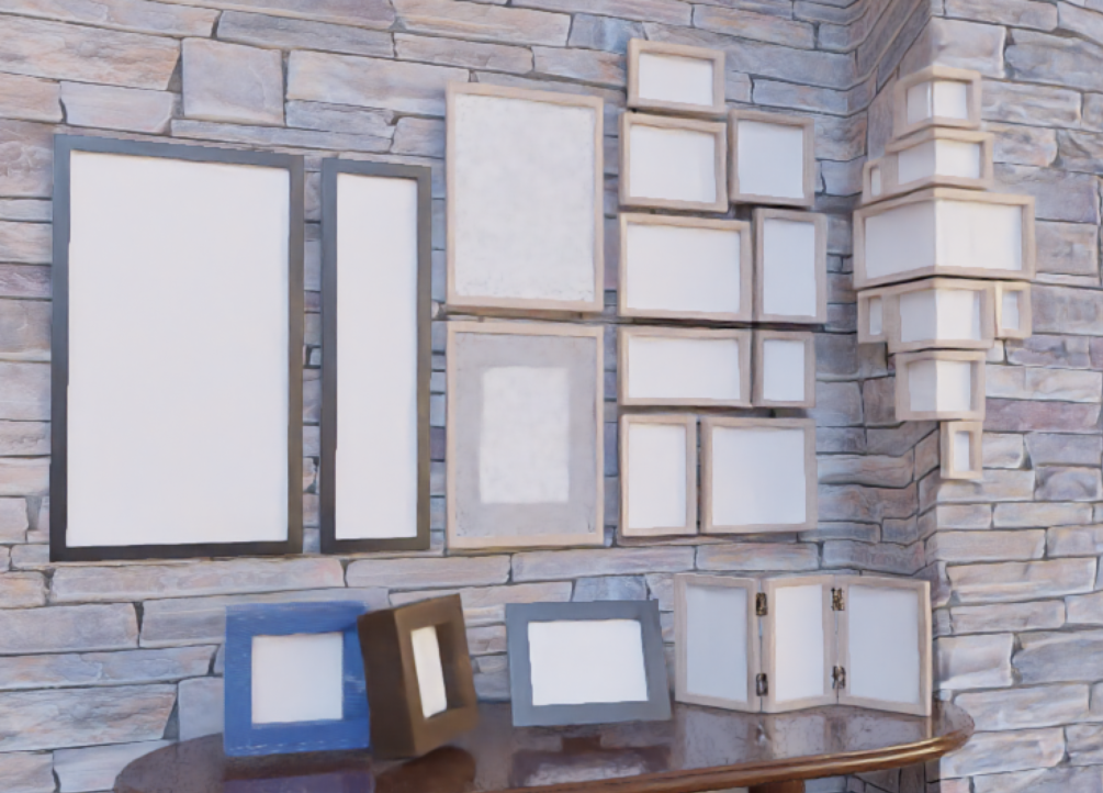 [VRChat Asset] Picture Frame BUNDLE