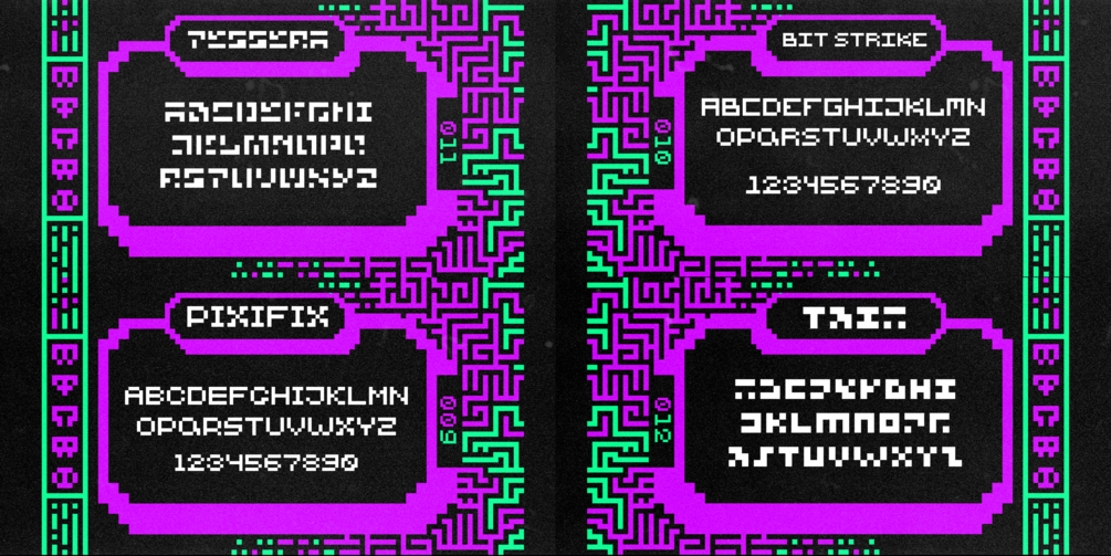 KOTAK KOTAK MEGA PACK BY NXRMALIST ( 12 FONTS AND 110+ VECTOR CUSTOM ...