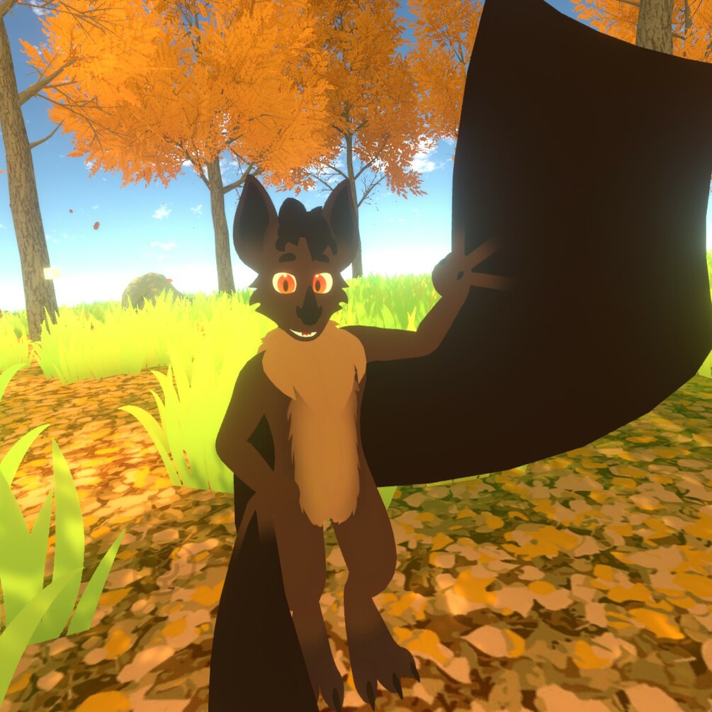 VRChat Bat Avatar (PC+Quest)