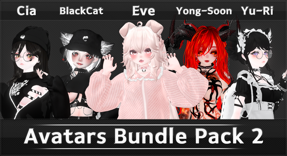 [VRChat] Avatars Bundle Pack 2